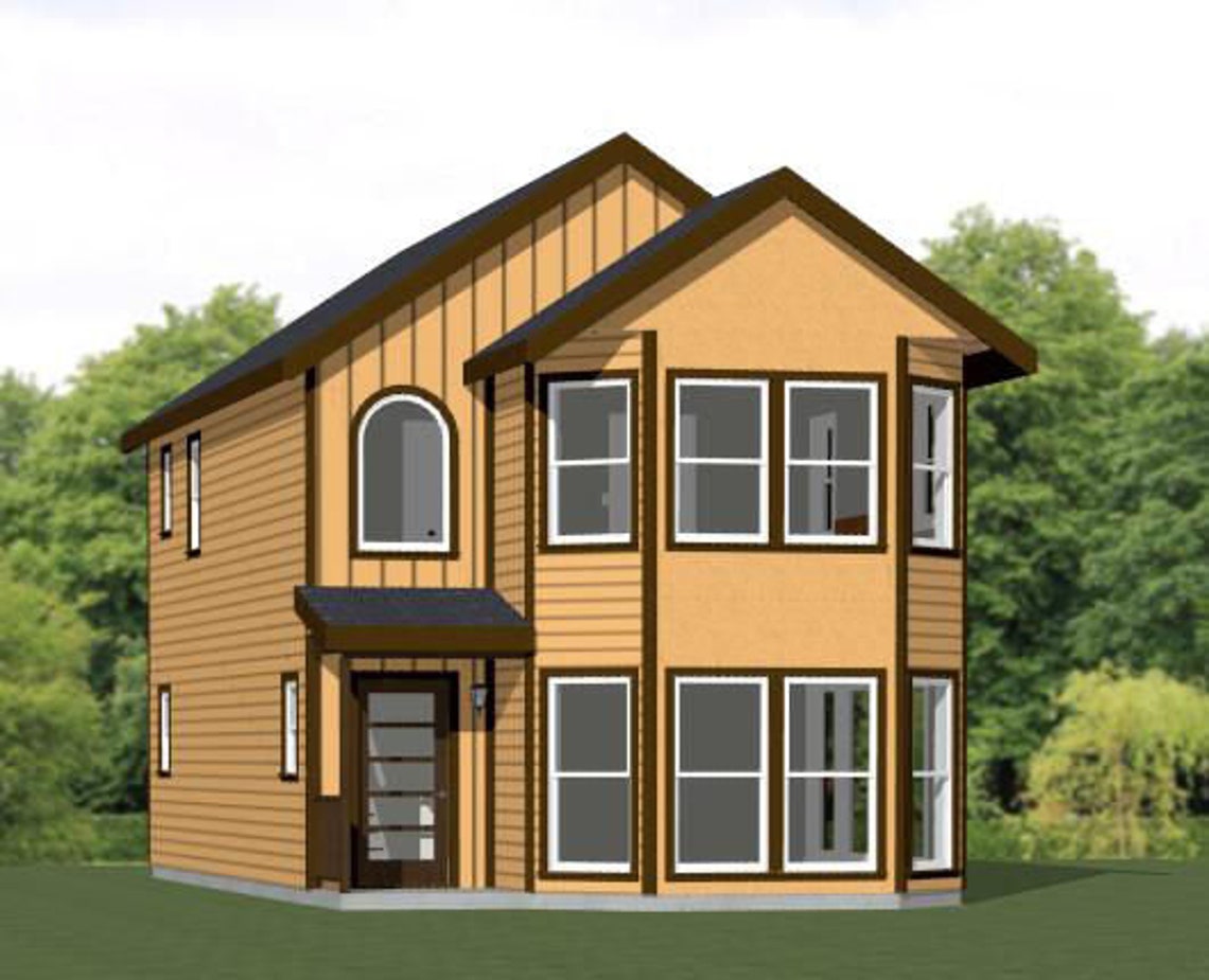 20x42 House 2 Bedroom 1.5 Bath 1460 Sq Ft PDF Floor - Etsy