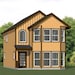 20x42 House 2 Bedroom 1.5 Bath 1,460 Sq Ft PDF Floor Plan Instant ...