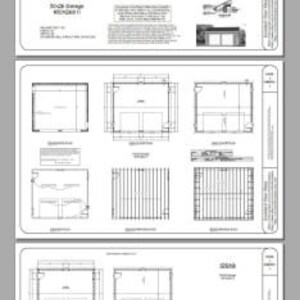 30x26 2-car Garages -- 780 Sq Ft -- 12ft Walls -- PDF Floor Plan ...