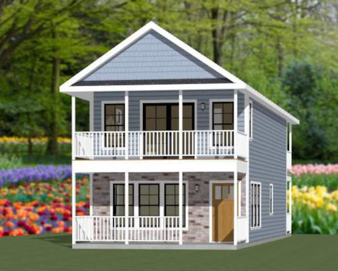 18x40 House -- 3-bedroom 2-bath -- 1,292 Sq Ft -- PDF Floor Plan ...
