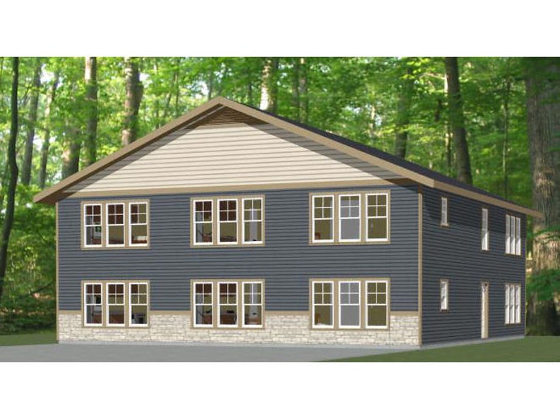 44x48 10-Plex 4114 sq ft PDF Floor Plan Instant | Etsy