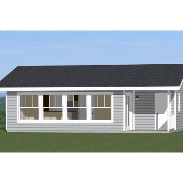 24x40 House Plans - Etsy
