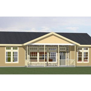 46x30 House -- 3-bedroom 2-bath -- 1,338 Sq Ft -- PDF Floor Plan ...