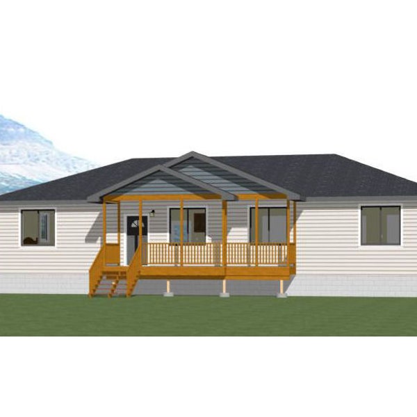 60x30 House Plan - Etsy