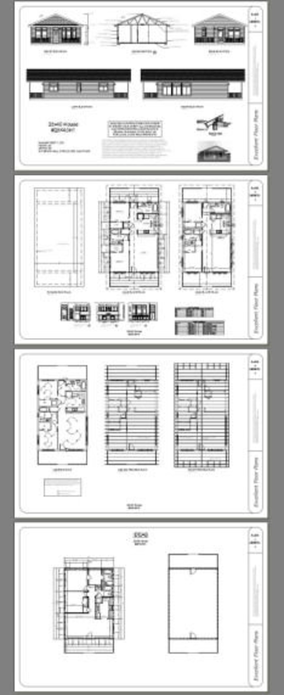 28x40 House -- 2-bedroom 2-bath -- 1,120 Sq Ft -- PDF Floor Plan ...