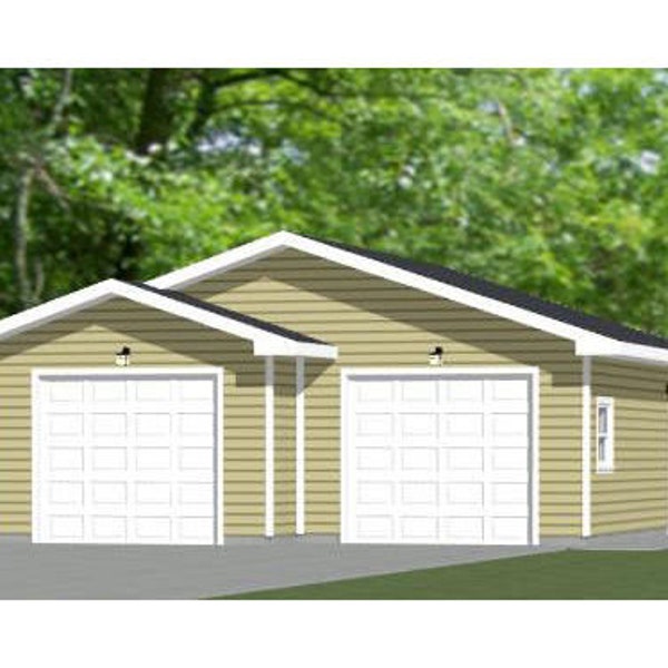 28x28 House Plan - Etsy