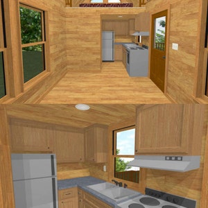 20x10 Tiny House -- 1-bedroom 1-bath -- 266 Sq Ft -- PDF Floor Plan ...