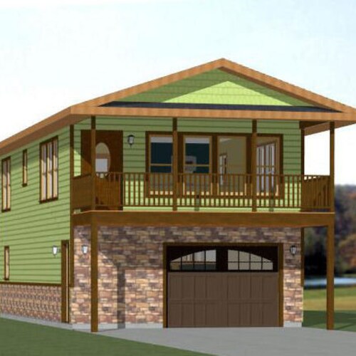 20x42 House 2 Bedroom 1.5 Bath 1153 Sq Ft PDF Floor - Etsy