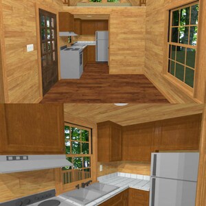 20x10 Tiny House -- 1-bedroom 1-bath -- 266 Sq Ft -- PDF Floor Plan ...