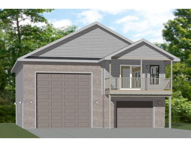 36x42 House 1-bedroom 1.5-bath 961 Sq Ft PDF Floor Plan Instant ...