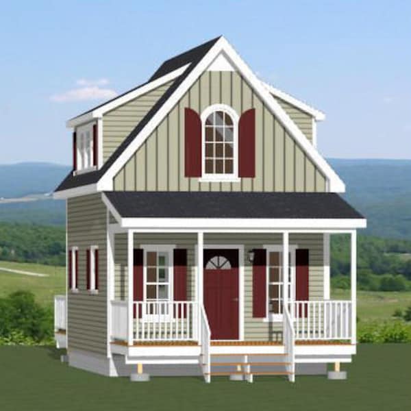 16x20 House Plan - Etsy