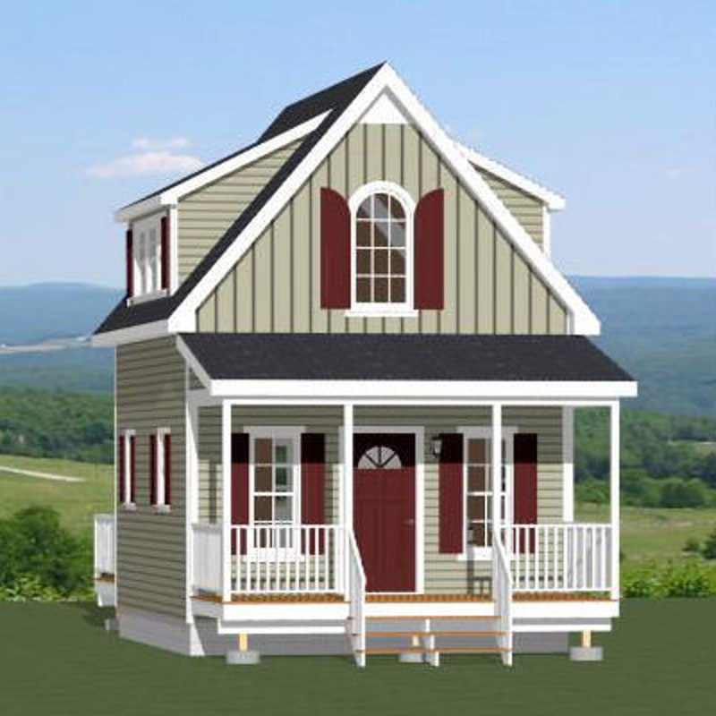16x20 House Plan - Etsy