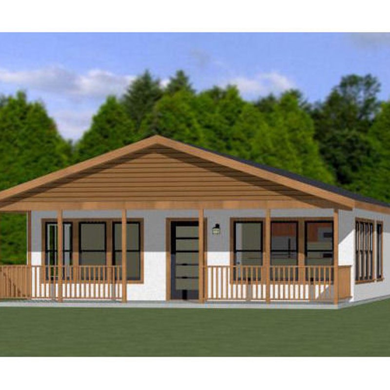 24x40 House Plans - Etsy