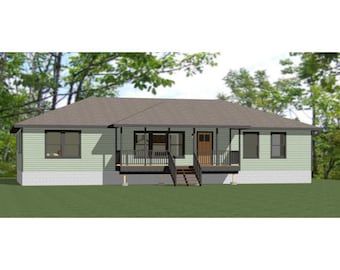 60x30 House Plan - Etsy