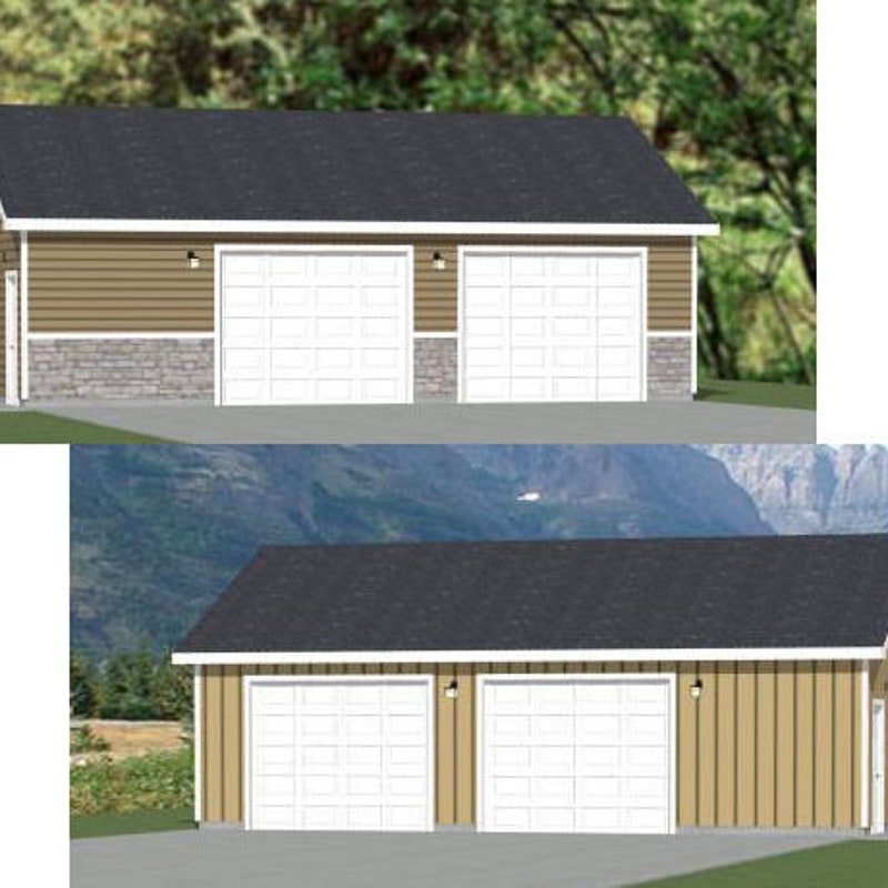 24x32 House Plan - Etsy