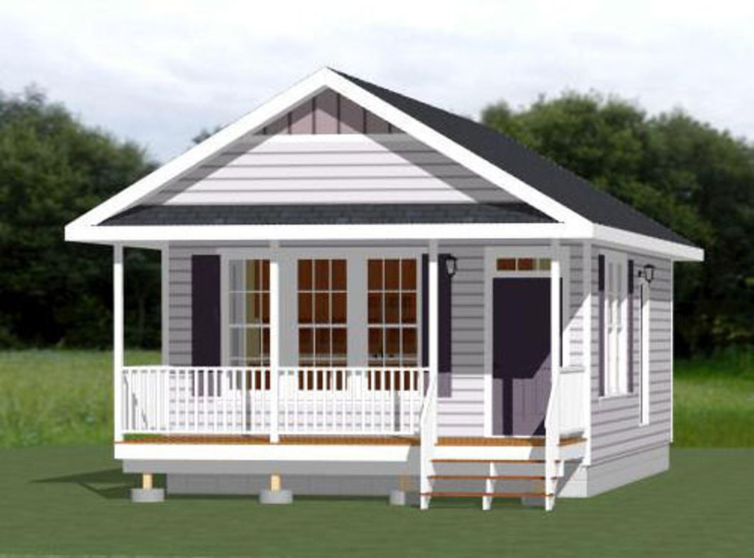 18x30 House -- 1-bedroom 1-bath -- 540 Sq Ft -- PDF Floor Plan ...