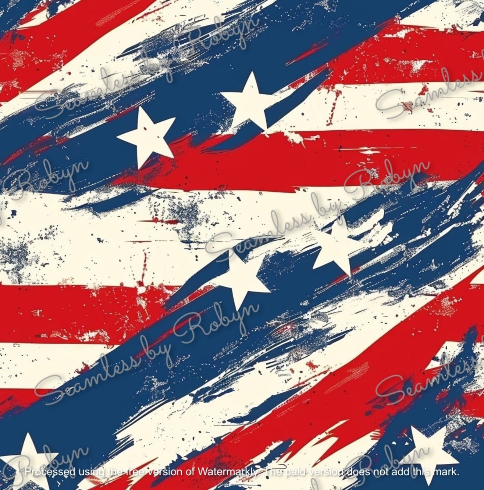 US Patriotic Military America Seamless Pattern Instant Download JPG PNG ...