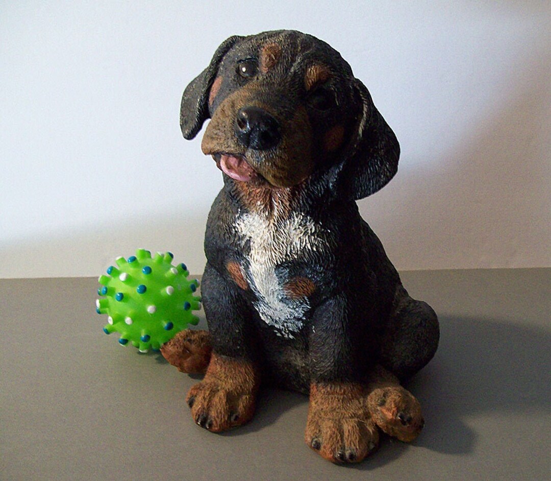 HOUND DOG Puppy by CASTAGNA – Large 8 3/4" Tall Resin Figurine - Made ...