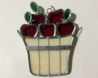 Stained glass apples | Etsy
