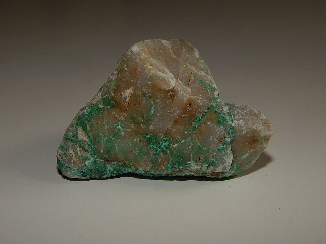 2 3/8 Oz Chrysocolla Green White Uncut Raw Copper Mineral Rock Craft ...