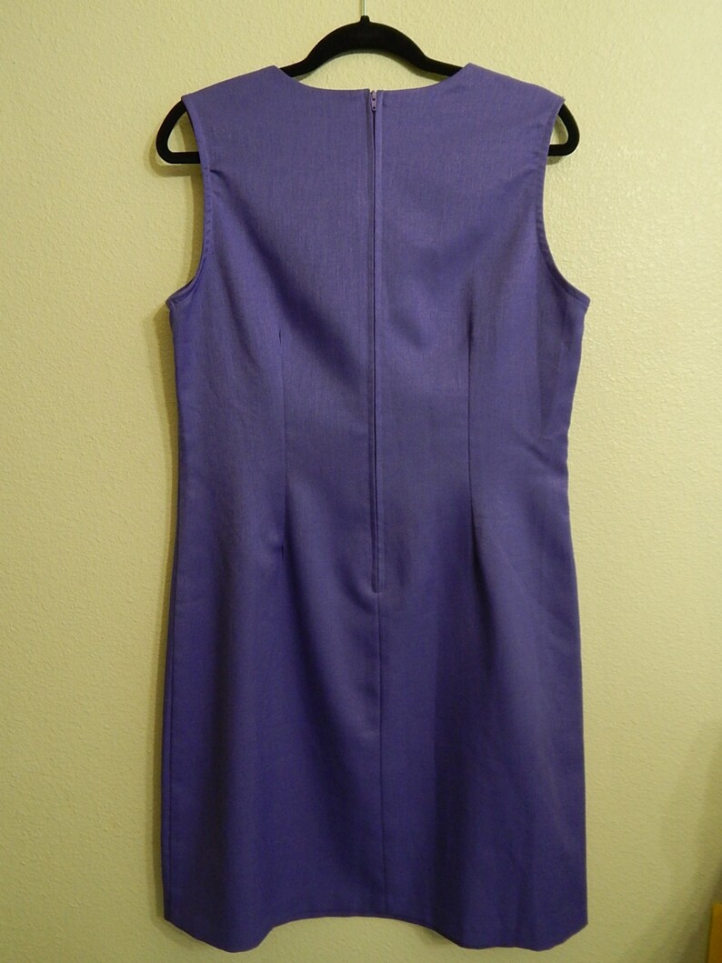 Maren 42 Bust Womens 18 Purple Dark Lavender Sleeveless - Etsy
