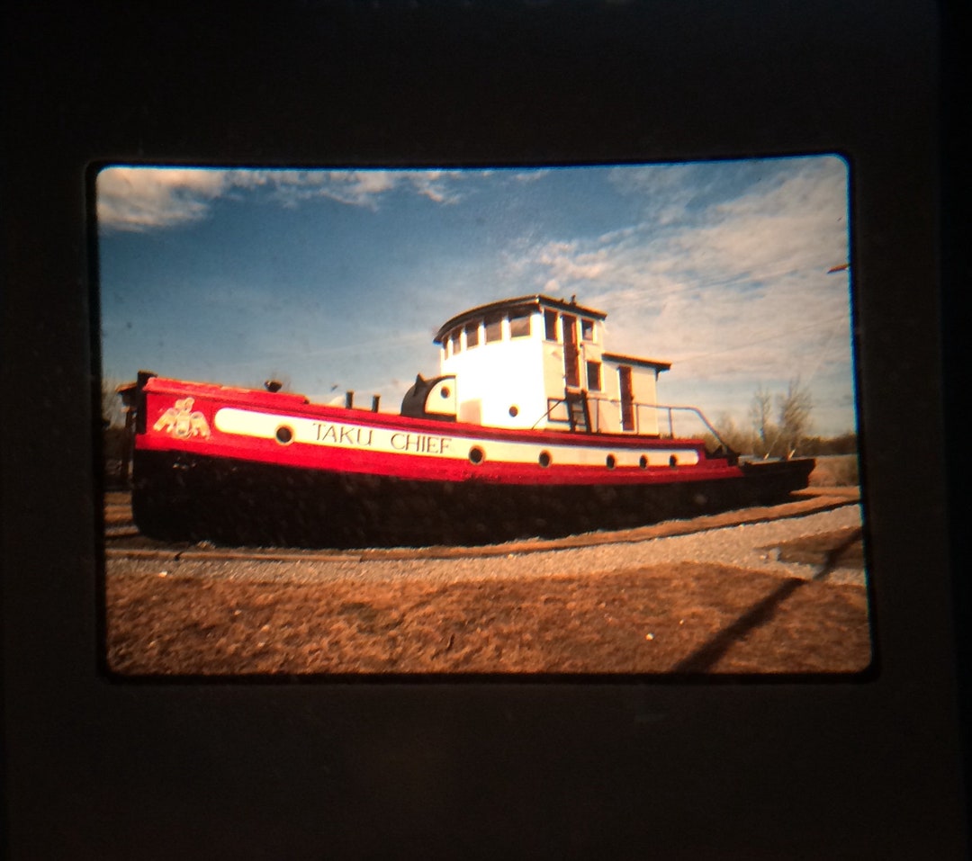 1984 Taku Chief Tug Boat Alaska Tawana River Visitor Center - Etsy