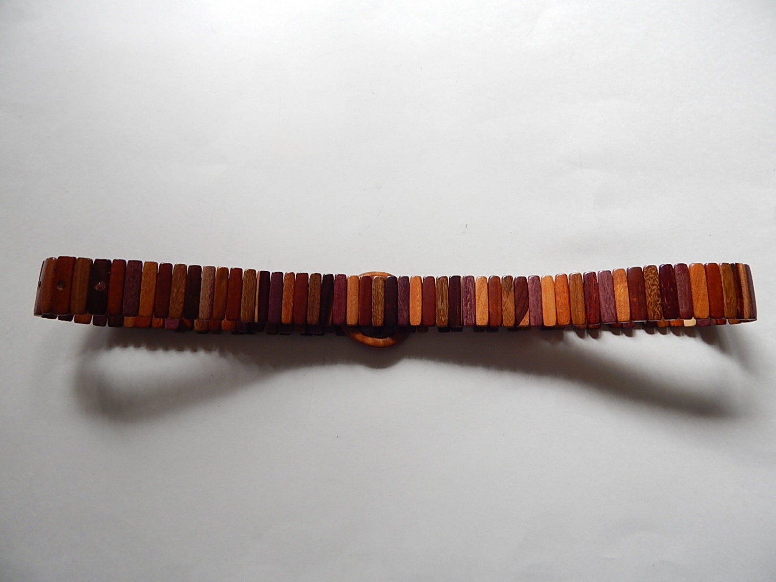 33 to 43 Wood Unisex Belt Adjustable Flexible Boho - Etsy