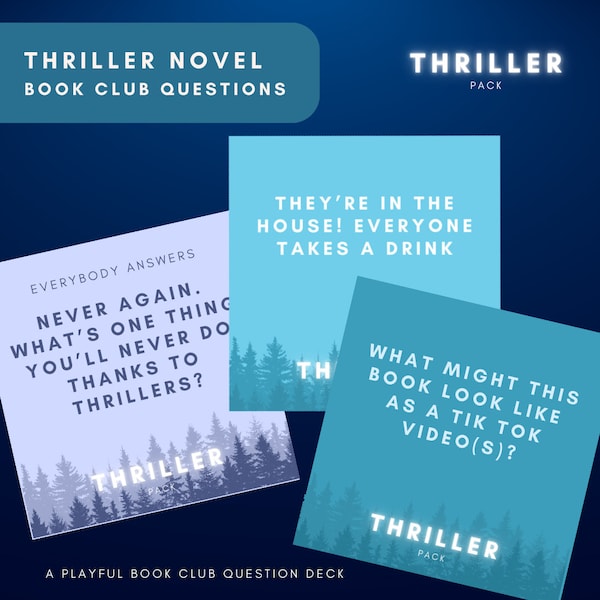 Book Club Game Printable most Likely To, Fun Party Games for Adults ...