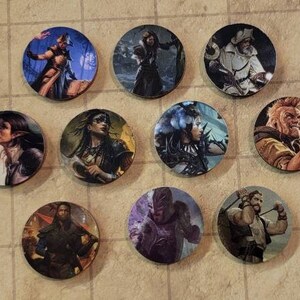 Boon Craft Tokens 65 Piece Starter Token Set for Tabletop Rpgs Like ...