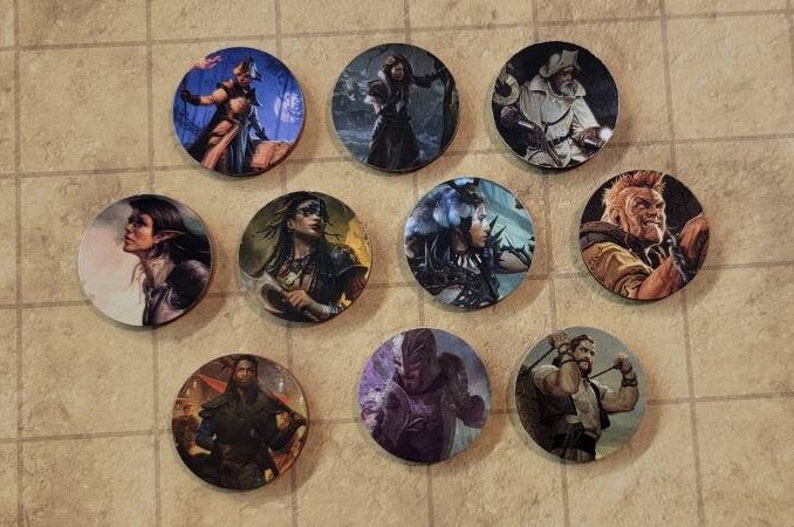 Boon Craft Tokens 65 Piece Starter Token Set for Tabletop Rpgs - Etsy