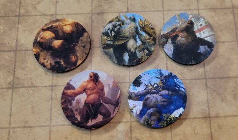 Boon Craft Tokens 65 Piece Starter Token Set for Tabletop Rpgs - Etsy