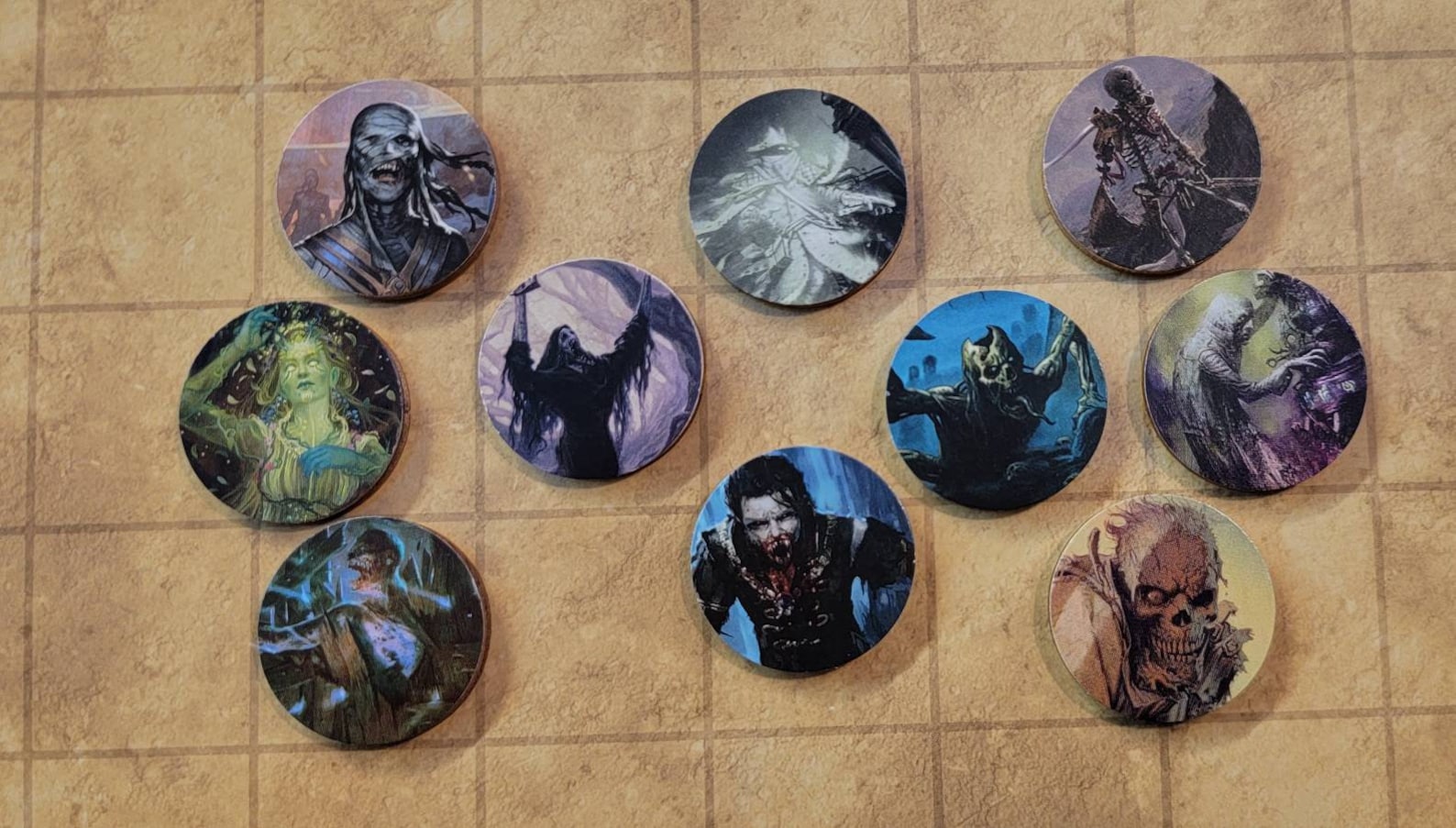 Boon Craft Tokens 65 Piece Starter Token Set for Tabletop Rpgs - Etsy