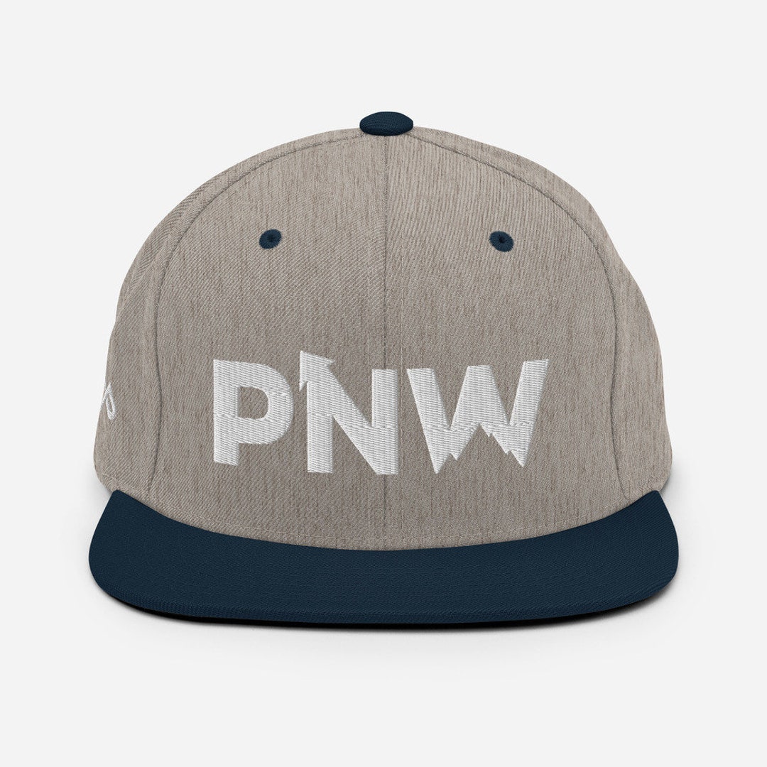PNW Snapback Hat - Etsy