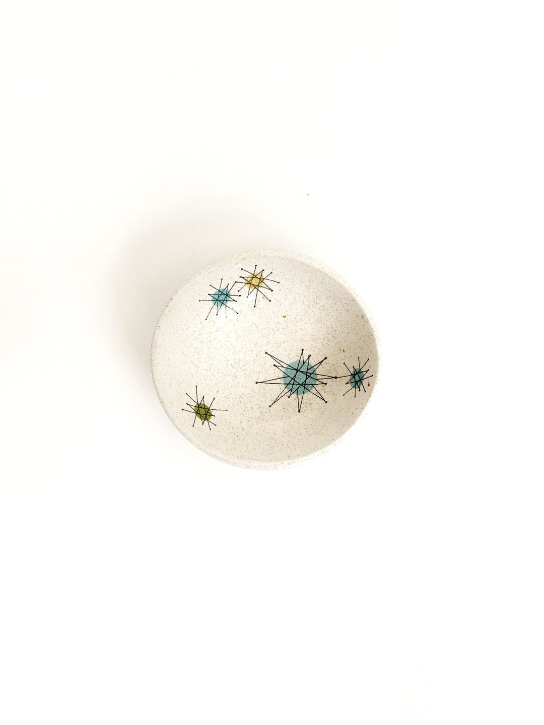 50s Franciscan Starburst Small Snack Bowl • 1950s Designer Vintage Dish ...