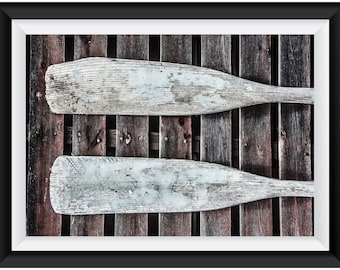Vintage Boat Oars - Etsy