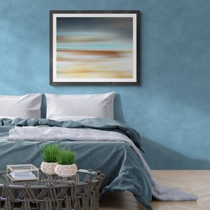 Abstract Beach Scene Fine Art Photo, Spa Photography, Modern Art Blur ...