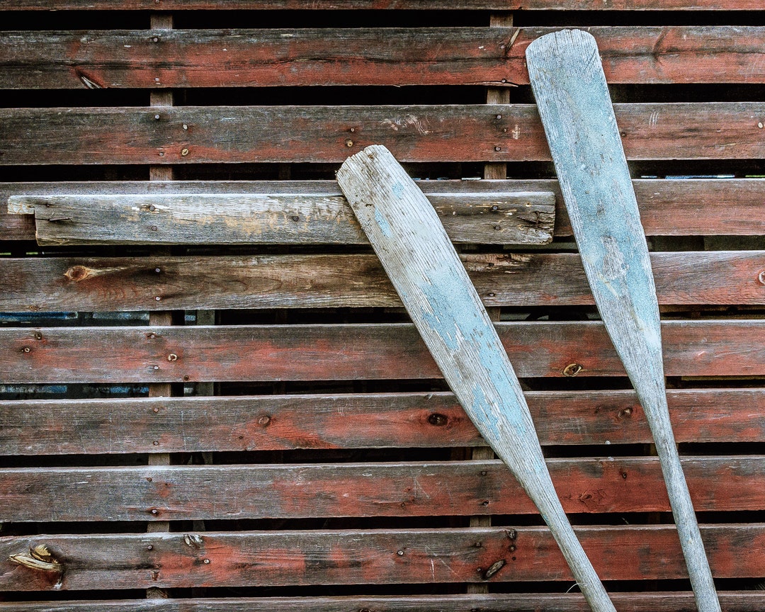 Nautical Rustic Oars Photo Photography, Classic Antique Boats ...