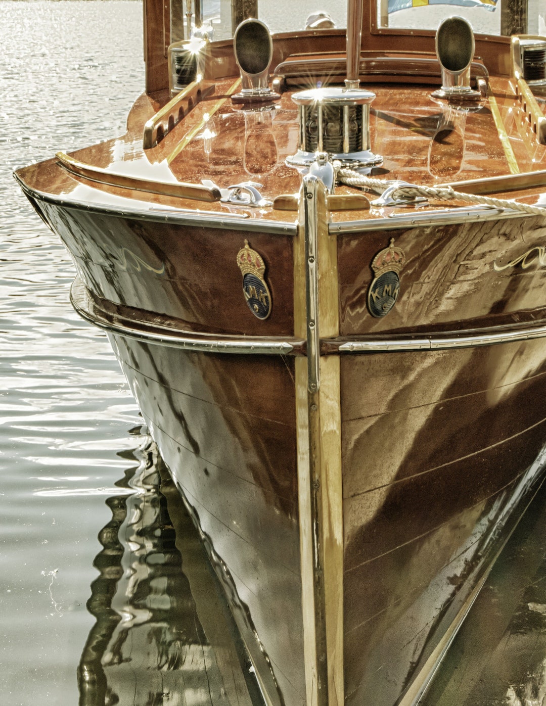 Vintage Boat Photograph, Wooden Boat Old, Vintage Classic Antique Boat ...