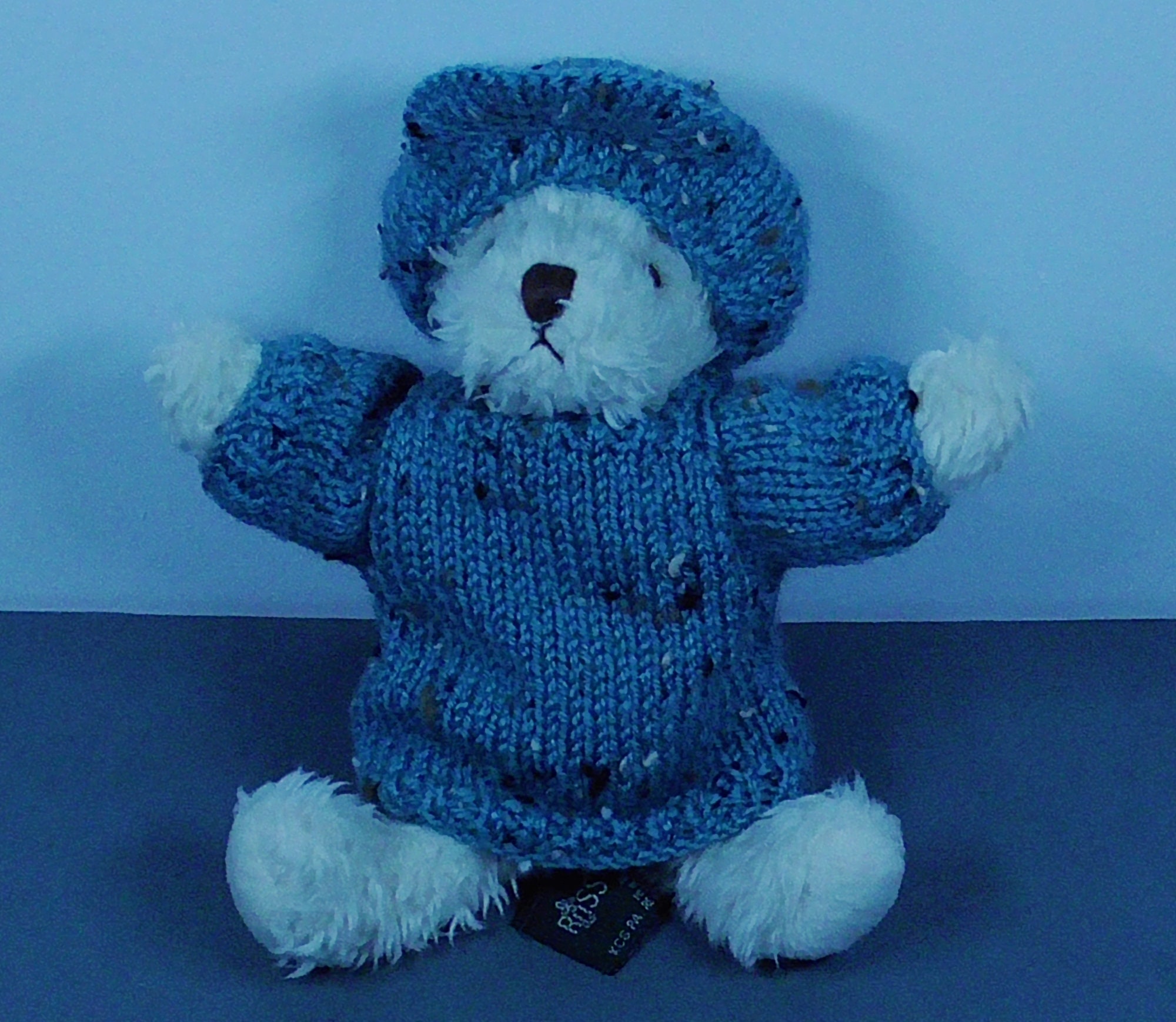TEDDY BEAR CLOTHES, Beret and Sweater to Fit a 7 Inch Teddy. - Etsy