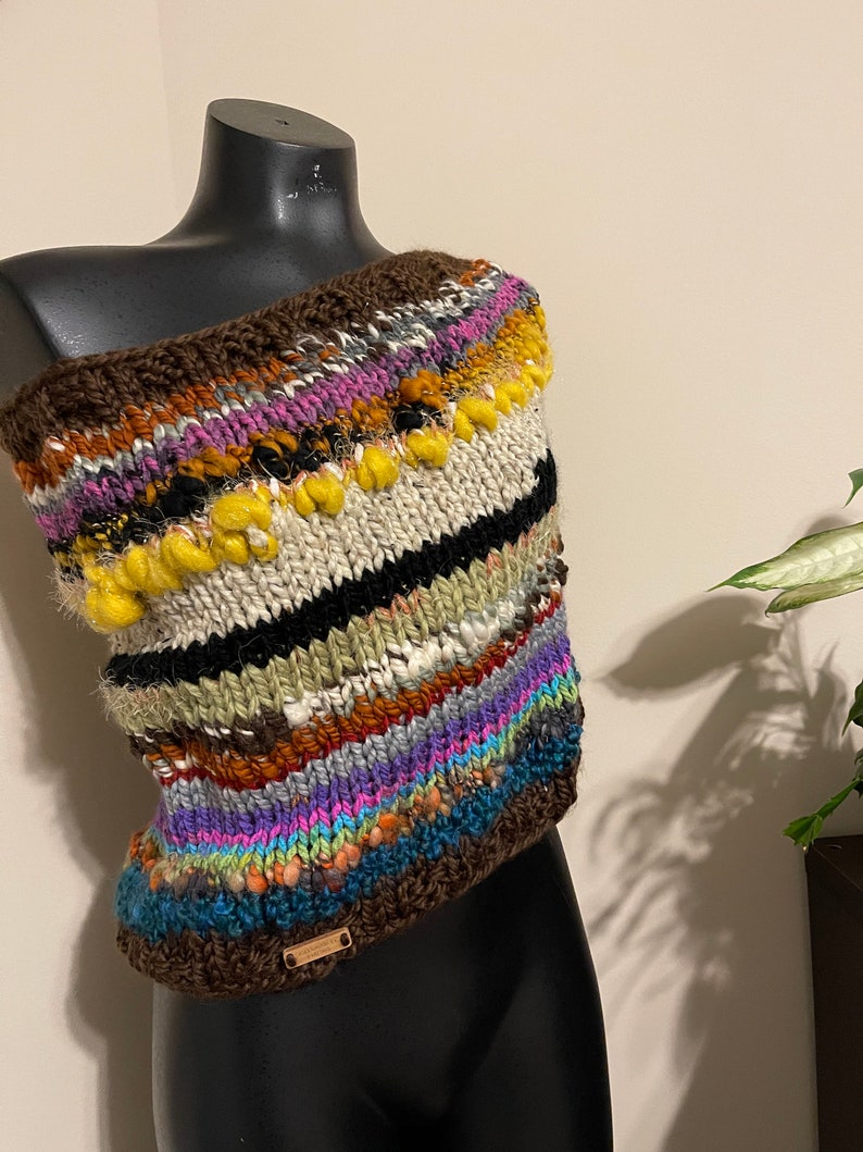 Handspun Art Yarn Cowl Caplet Handspun Art Yarn Shoulder - Etsy