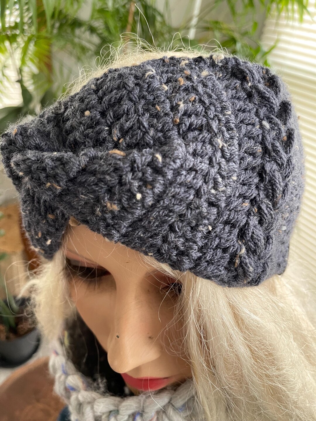 Twisted Head Wrap Soft Squishy Boutique Vegan Yarn - Etsy