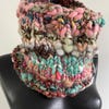 Fringed Caplet Handspun Art Yarn Shoulder Warmer Awesome Texture - Etsy
