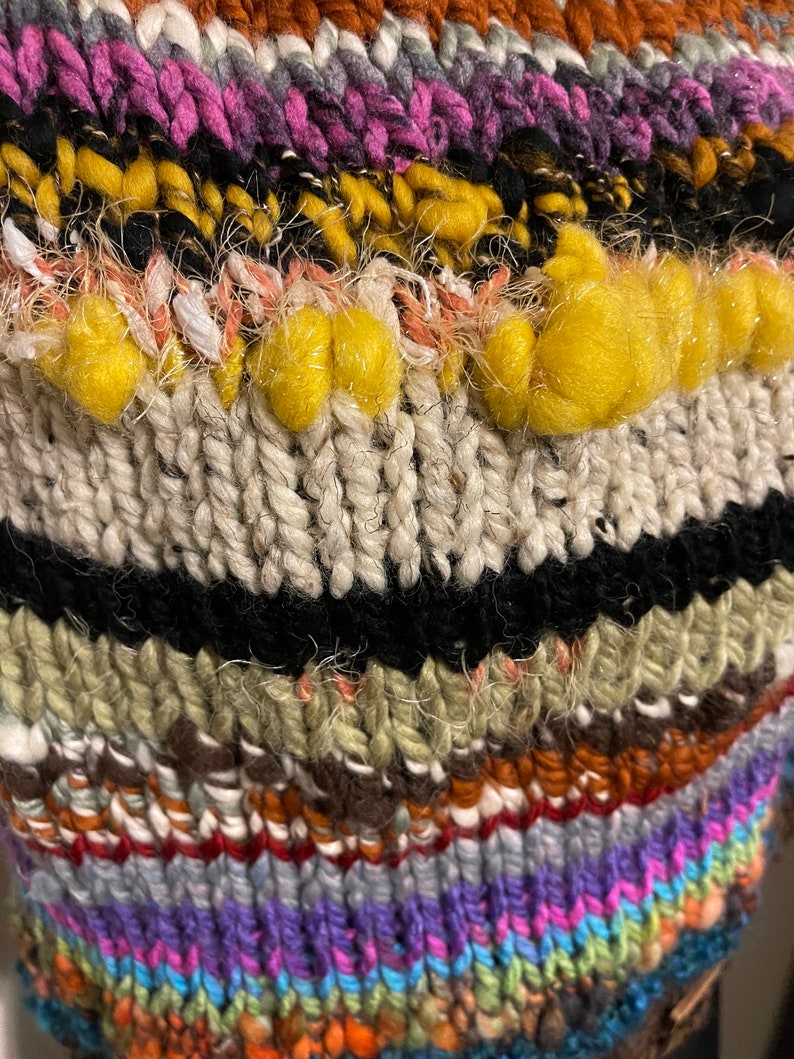 Handspun Art Yarn Cowl Caplet Handspun Art Yarn Shoulder - Etsy