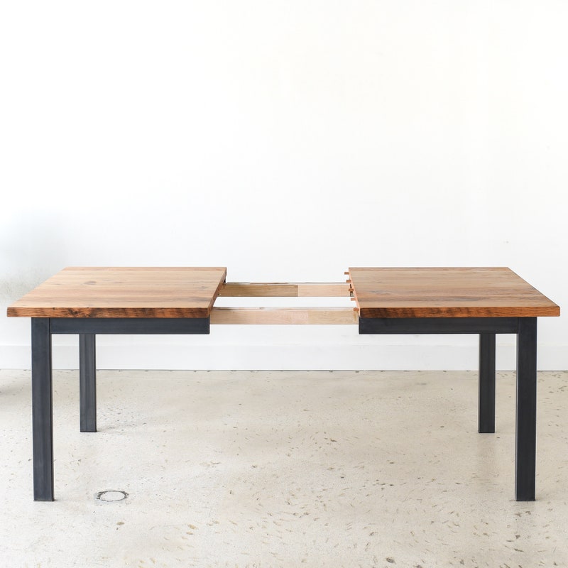 Solid Wood Extendable Table - Etsy