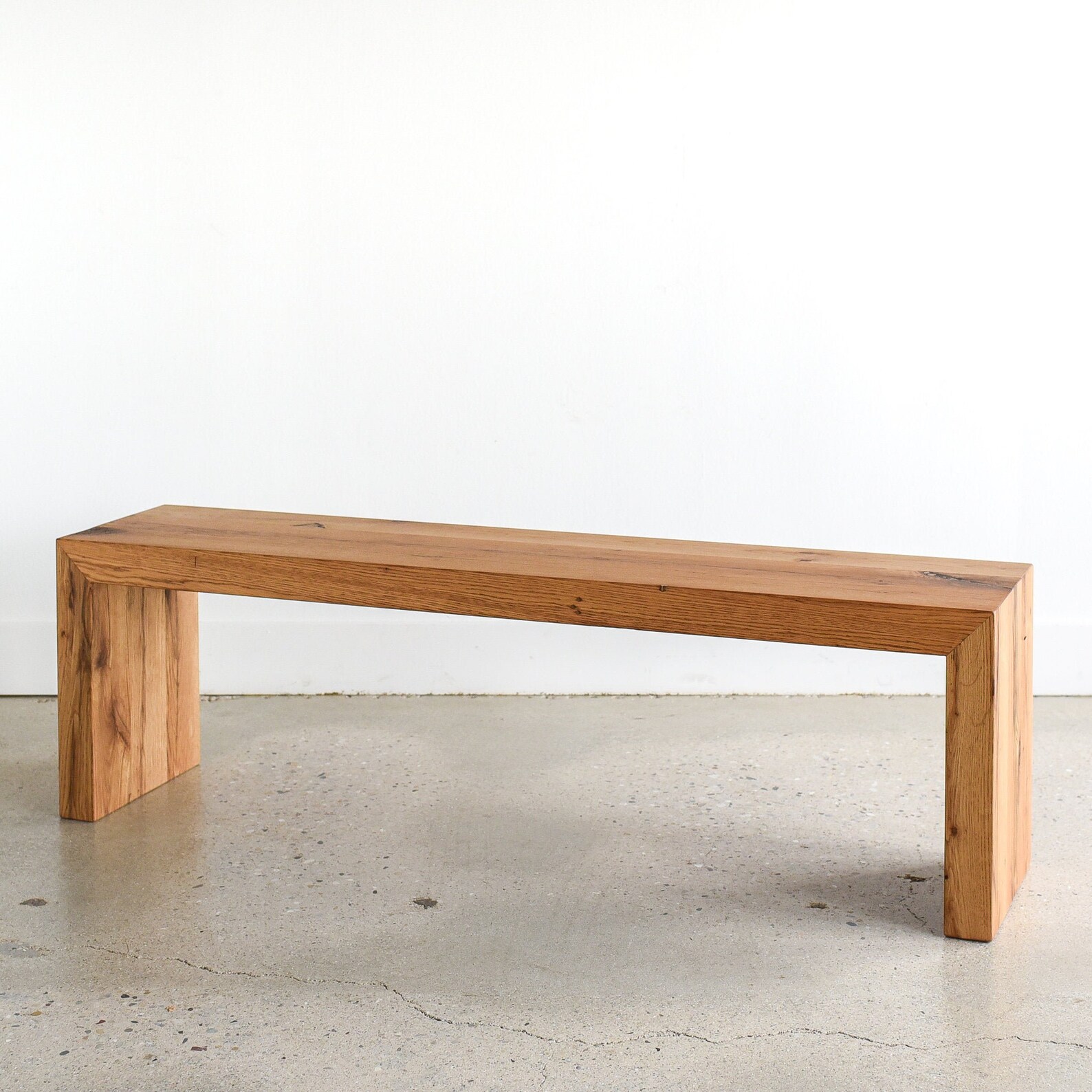 Reclaimed Wood Timber Bench - Etsy