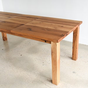 Farmhouse Extendable Dining Table / Reclaimed Wood Kitchen Table - Etsy
