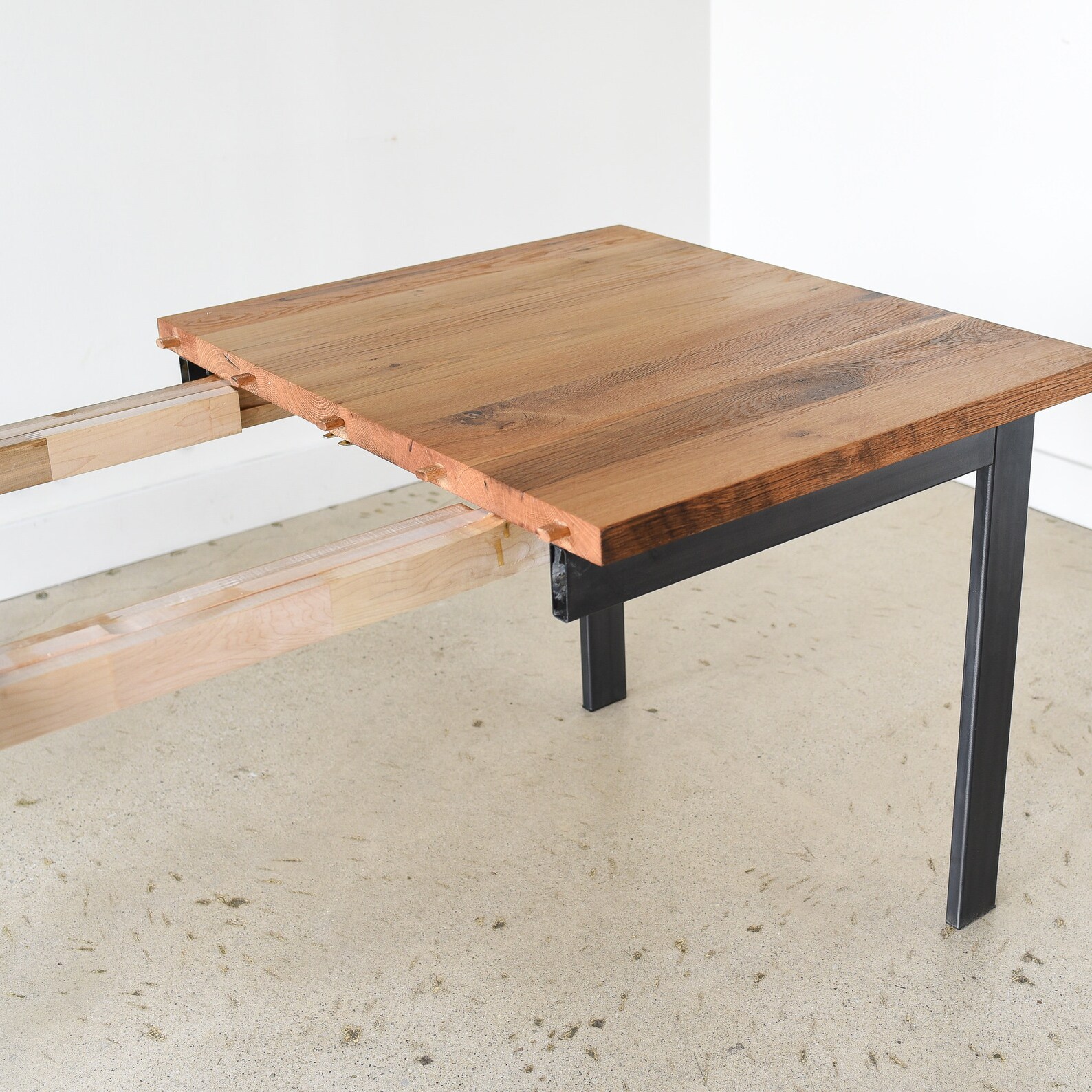 Extendable Dining Table Made From Reclaimed Wood 20 - Etsy