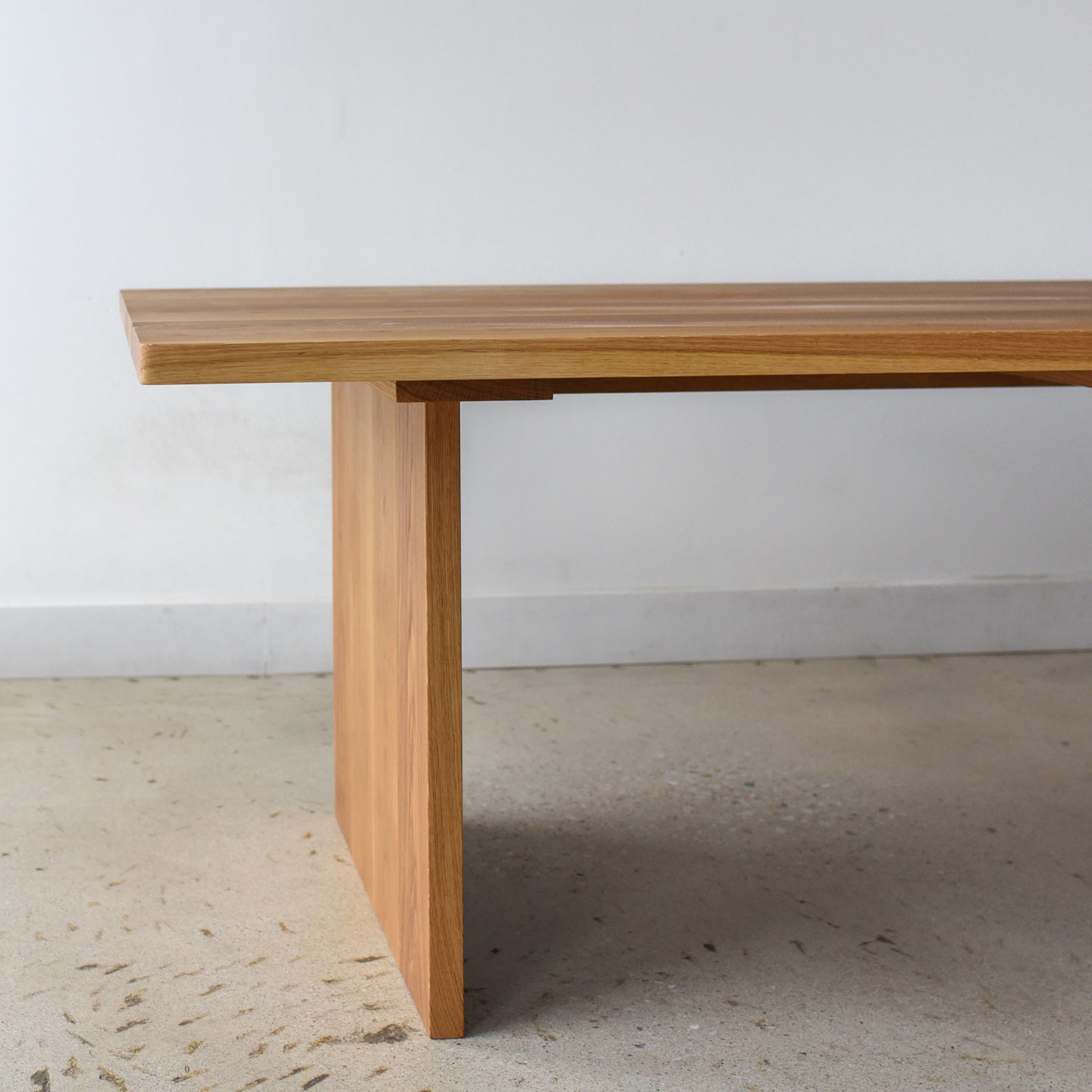 Rounded Corner Timber Dining Table - Etsy