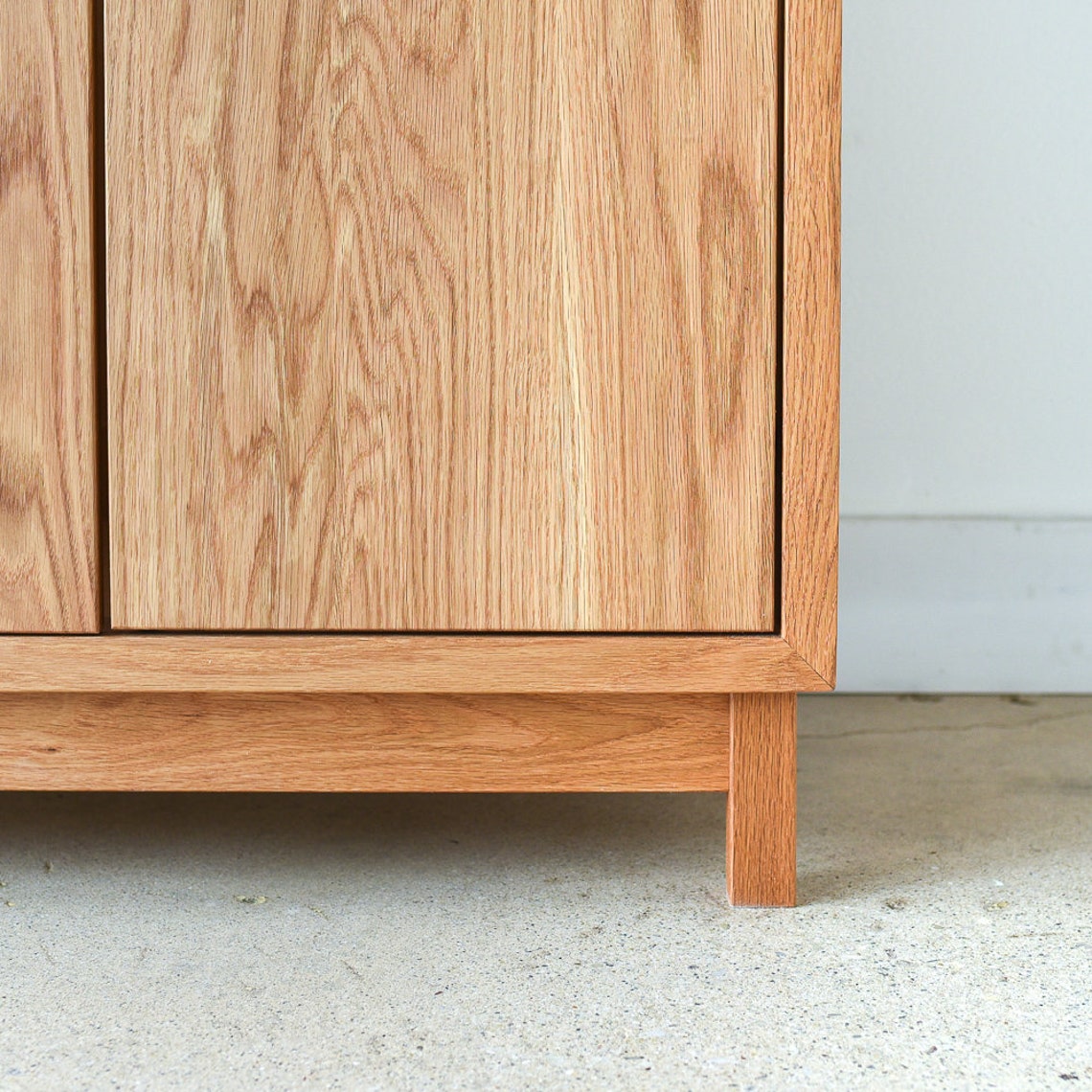 Modern Bathroom Vanity / Off-center Single Sink Vanity Console - Etsy