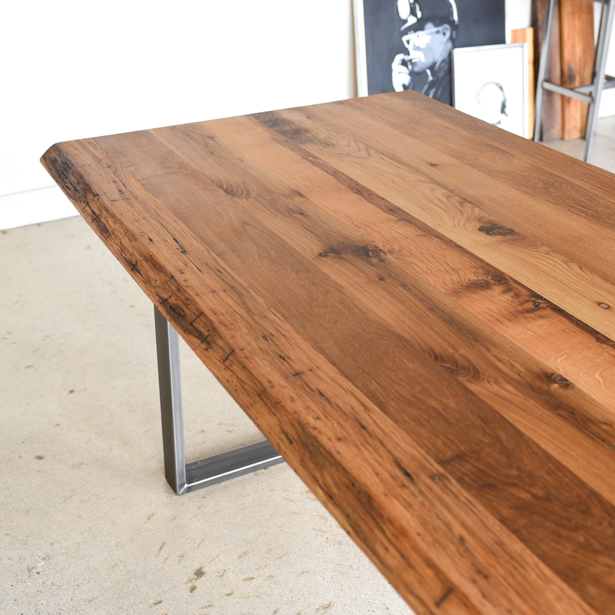 Live Edge Dining Table Metal 44 Beautiful Live Edge Tables You'll Love